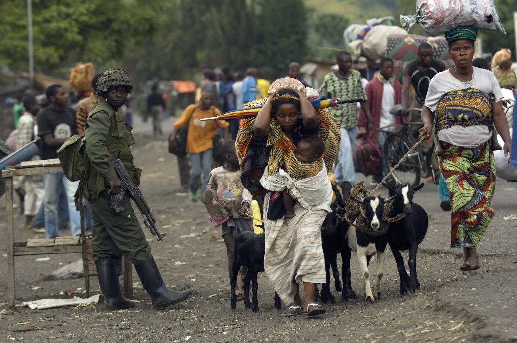 DRC - Conflict - Fleeing Villagers - DARA